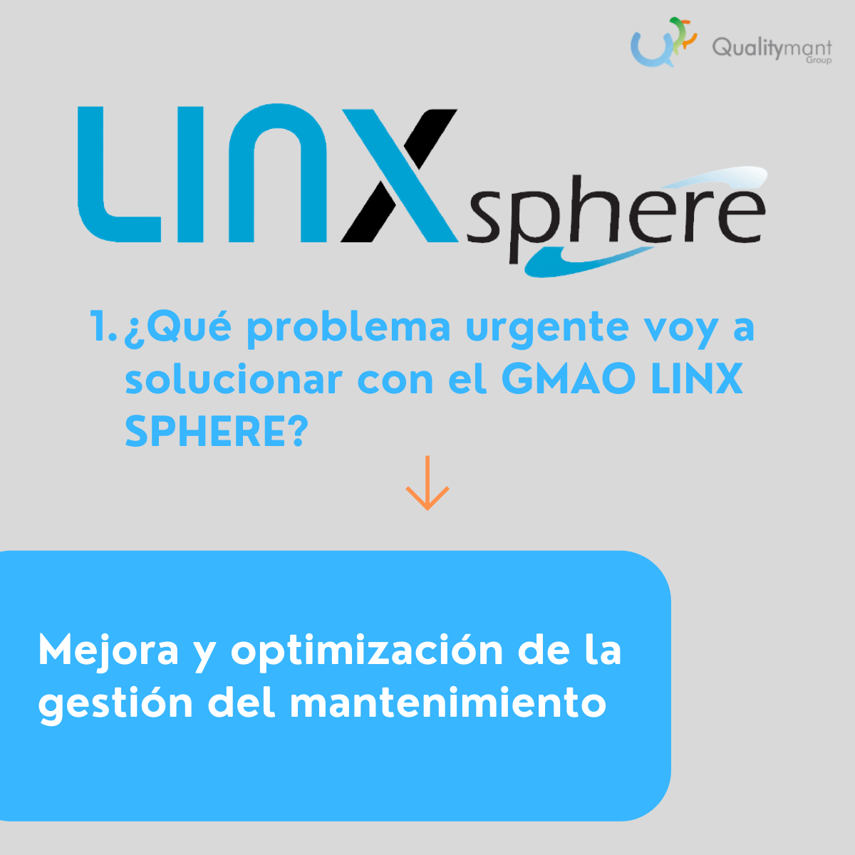 GMAO LINX SPHERE - Mejora la gestión del mantenimiento